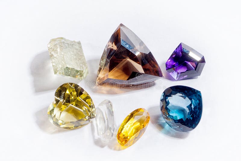 Beautiful glowing gems stock photo. Image of precious - 44845176