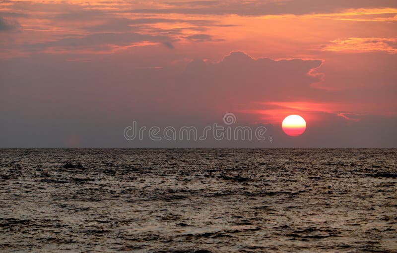 Sunset Point Landscape View Stock Image - Image of india, cloud: 147127773