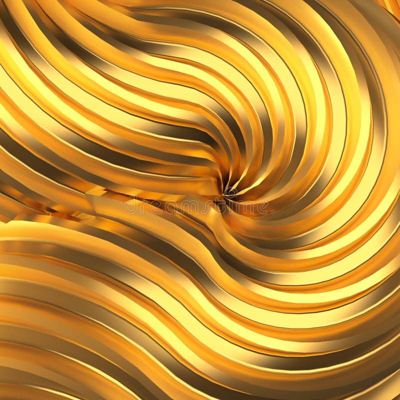 Beautiful Golden Background. 3d Illustration, 3d Rendering Stock ...