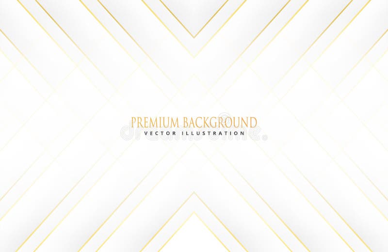 Elegant White Lines Background Design Stock Vector - Illustration of ...