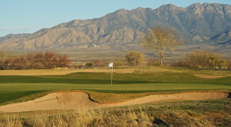 Golf course green stock photo. Image of nature, peaceful - 30061376