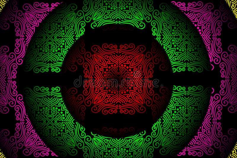 Beautiful Gradient Colour Design Circuit Board Stock Vector ...
