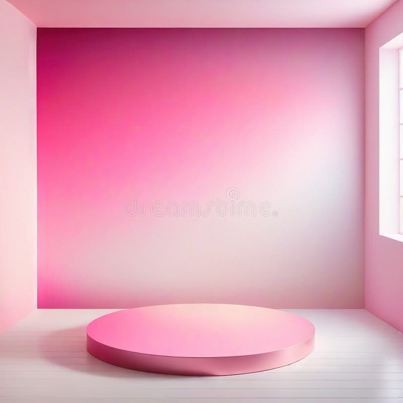 Beautiful Gradient Scene Landscape with Light Pink Horizontal Abstract ...