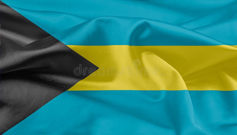Bahamas flag design 3 stock illustration. Illustration of bahamian ...