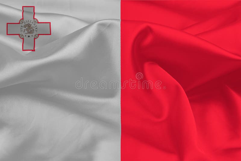 Malta flag design 1 stock illustration. Illustration of european ...