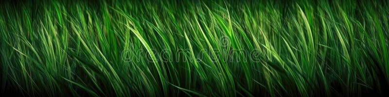 Beautiful Grass Blades Texture Background Pattern. Generative AI Stock ...