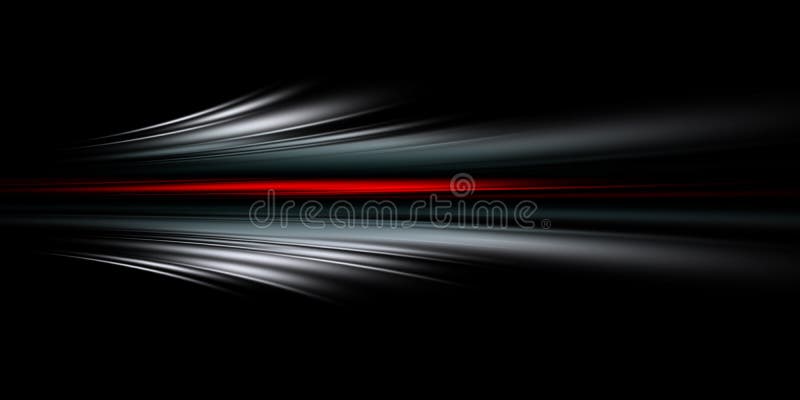 Gray and Red Speed Abstract Technology Background Stock Illustration ...