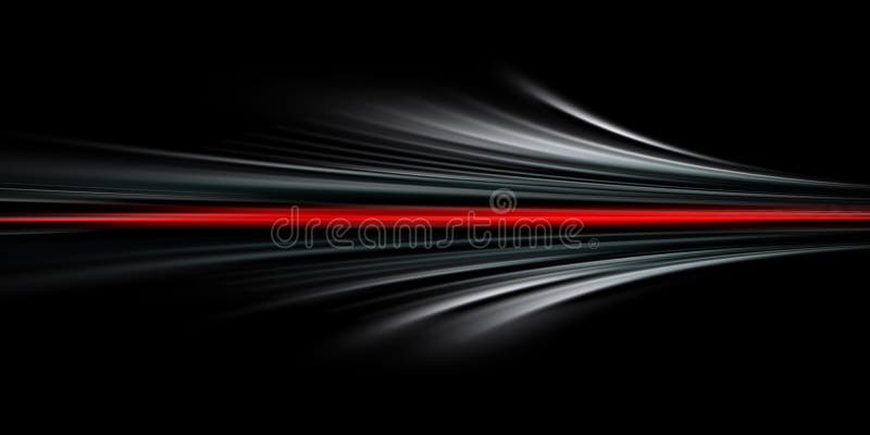 Gray and Red Speed Abstract Technology Background Stock Illustration ...