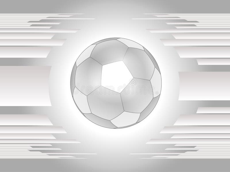 Beautiful Gray Soccer Ball Background Stock Illustrations – 31 ...