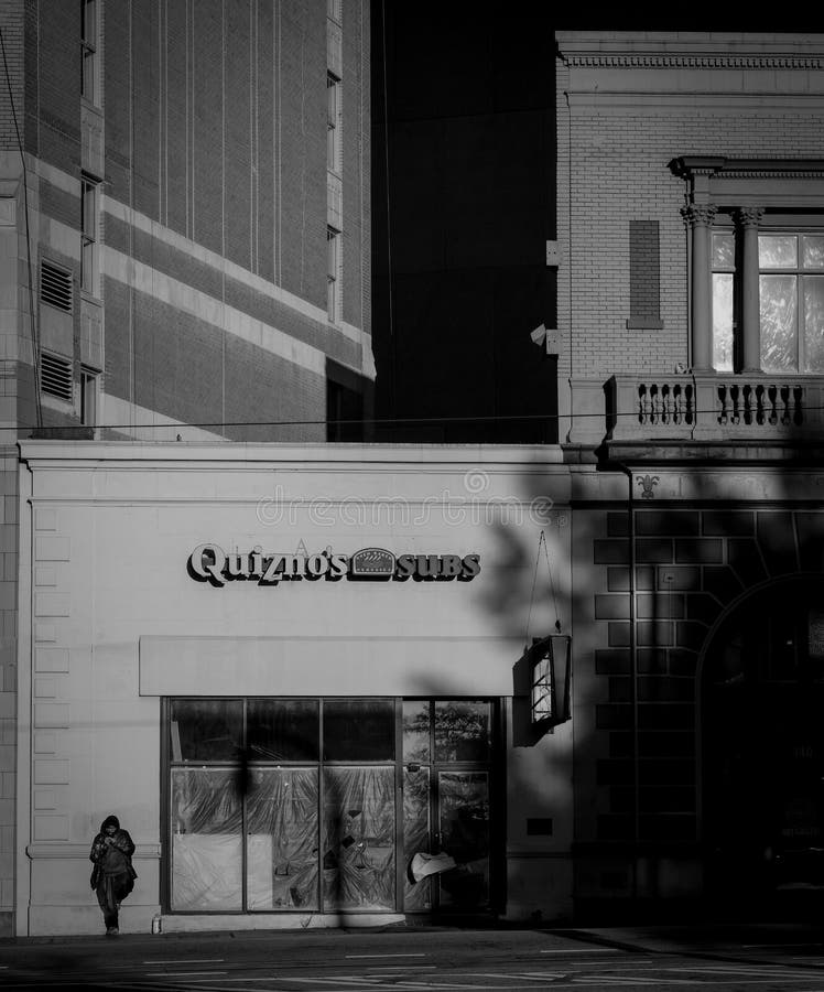 Beautiful Grayscale Shot of a Building in Atlanta Editorial Image ...