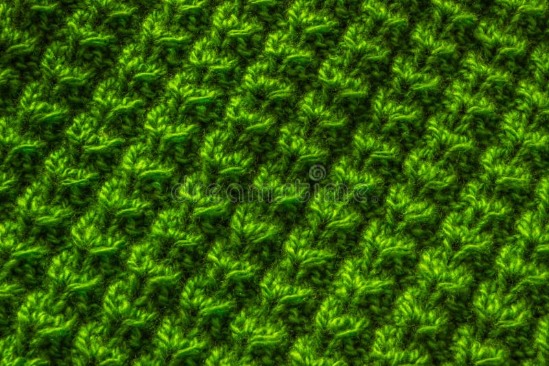 Beautiful Green Knitting Wool Texture Stock Photo - Image of knitwear ...