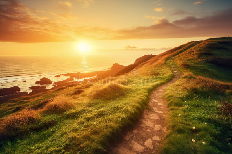 Mountain Narrow Path Stock Illustrations – 1,078 Mountain Narrow Path ...