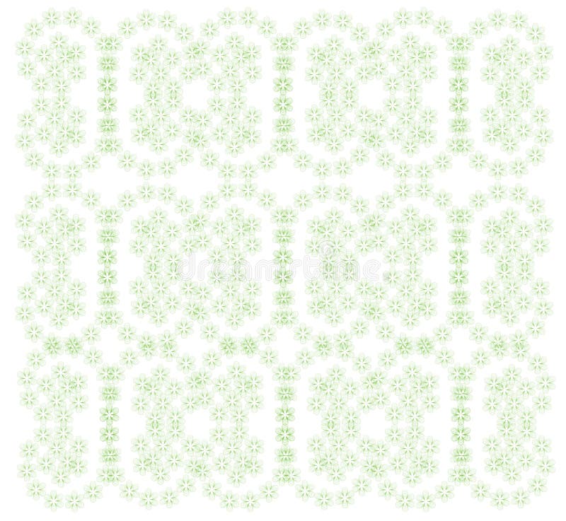 Beautiful green ornament stock vector. Illustration of textures - 13100679