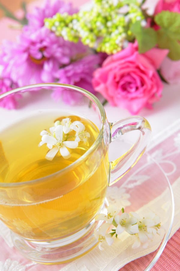 Elegant tea and roses stock photo. Image of calm, drink - 17467412