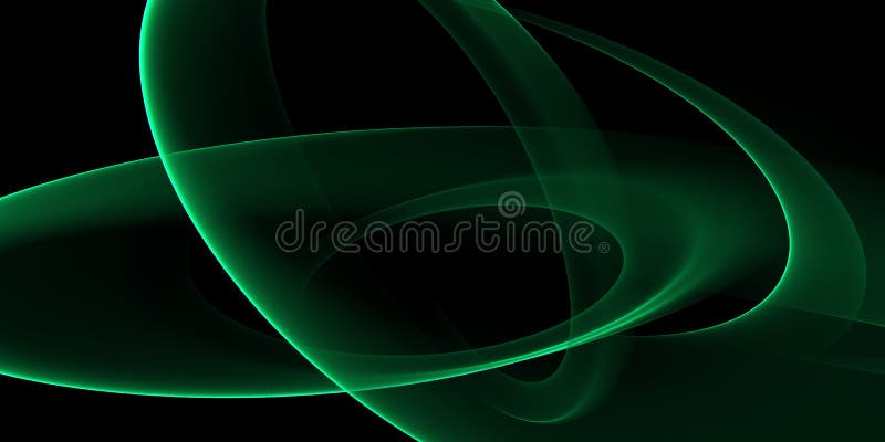 Green Transparency Gradient Abstract Wave Background Stock Illustration ...