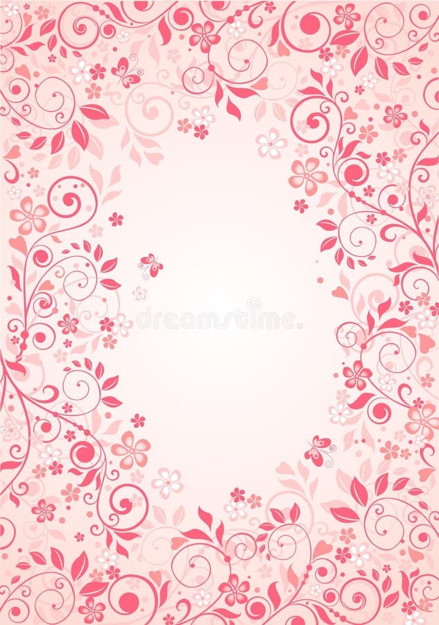 Beautiful greeting banner stock vector. Illustration of branches - 53575728