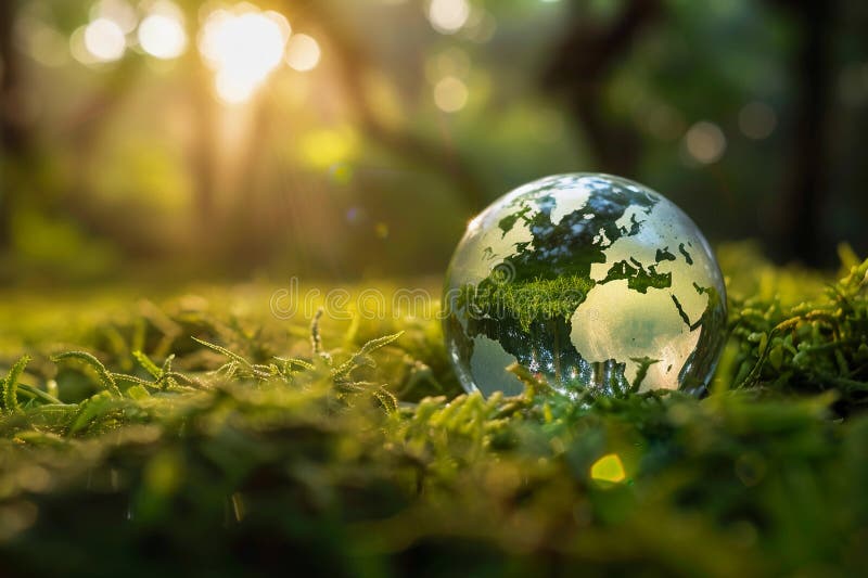 Beautiful Greeting Card with Holiday Composition for World Environment ...