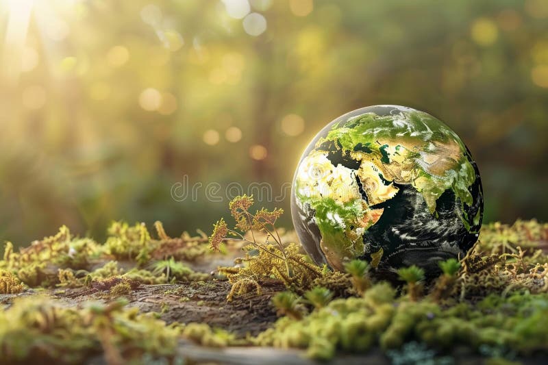 Beautiful Greeting Card with Holiday Composition for World Environment ...