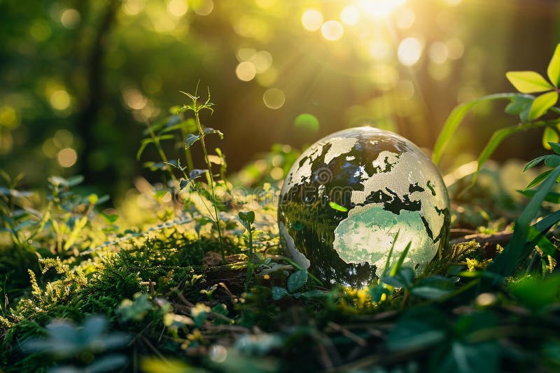 Beautiful Greeting Card with Holiday Composition for World Environment ...