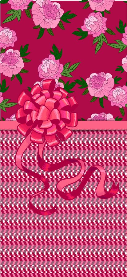 Beautiful greeting card stock illustration. Illustration of beautiful ...