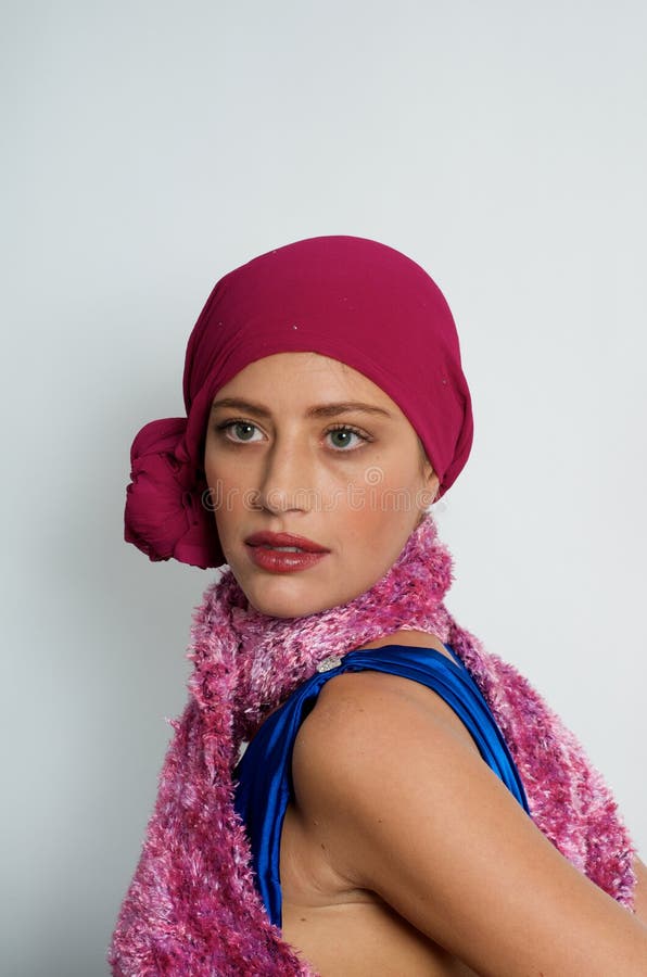 Beautiful Gypsy Model stock photo. Image of woman, adult - 12357138