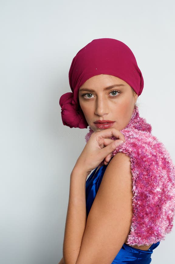 Beautiful Gypsy Model stock photo. Image of cover, gypsy - 12357058