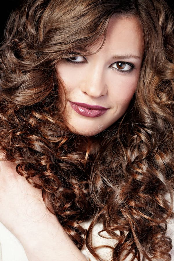 Beautiful hair stock image. Image of gorgeous, indoors - 24359267