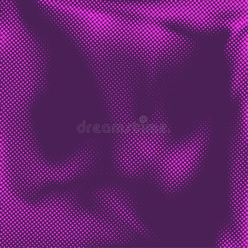 Beautiful Halftone Pink Dot Comic Book Style Distressed Layout. Stock ...