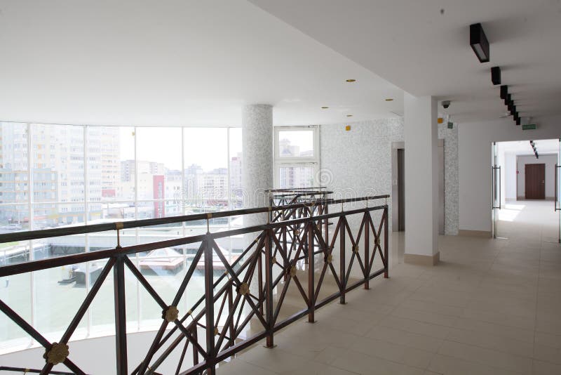 Beautiful hall with stair stock photo. Image of decor - 33646754