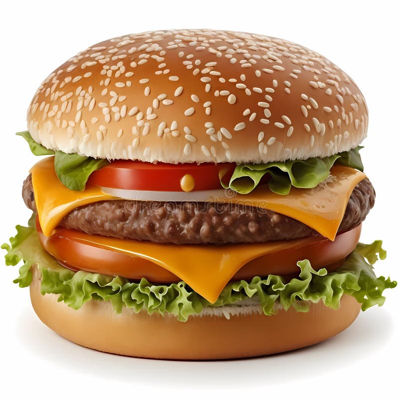 Beautiful Fast Food Background for Art Design. Burger and Cola Stock ...