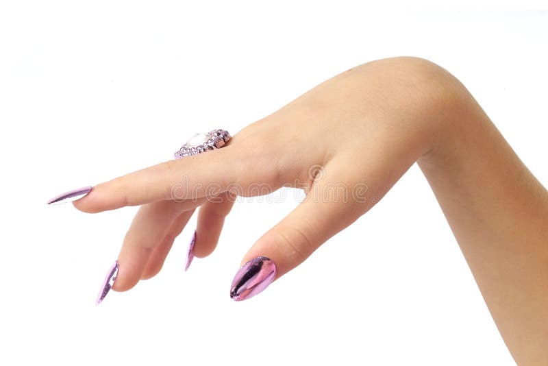 Beautiful hand stock photo. Image of manicure, crazy, detail - 349122