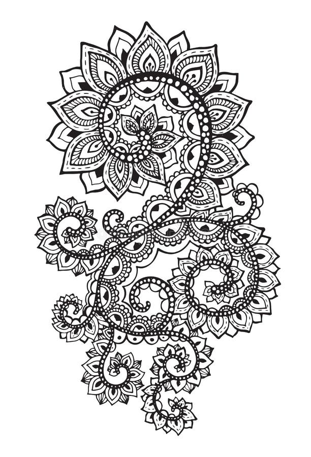 Abstract scroll pattern stock vector. Illustration of gothic - 31679125