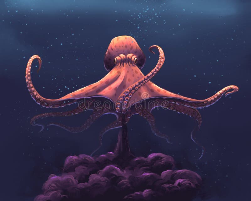Smoke Octopus Stock Illustrations – 86 Smoke Octopus Stock ...