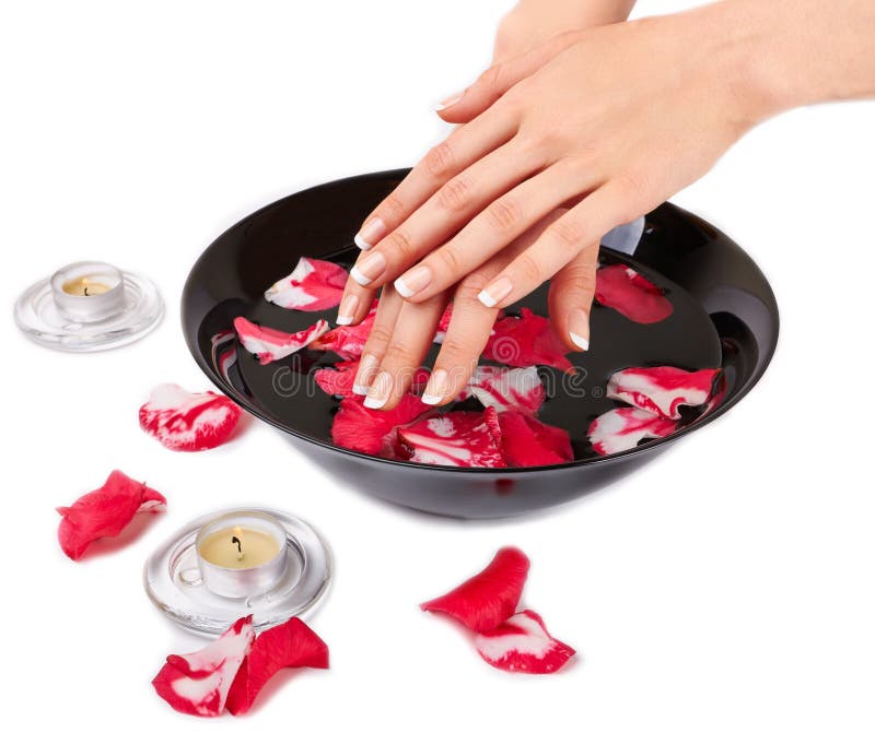 Beautiful hand, spa stock image. Image of background - 29738737