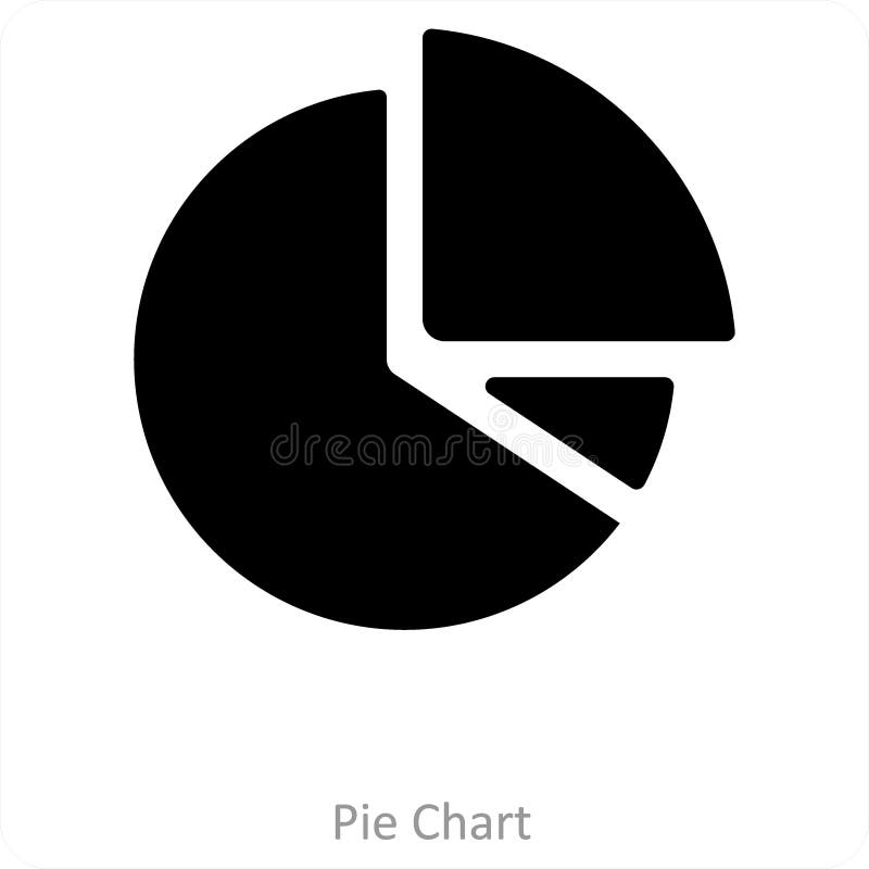 Pie Chart stock vector. Illustration of graph, vector - 265576403