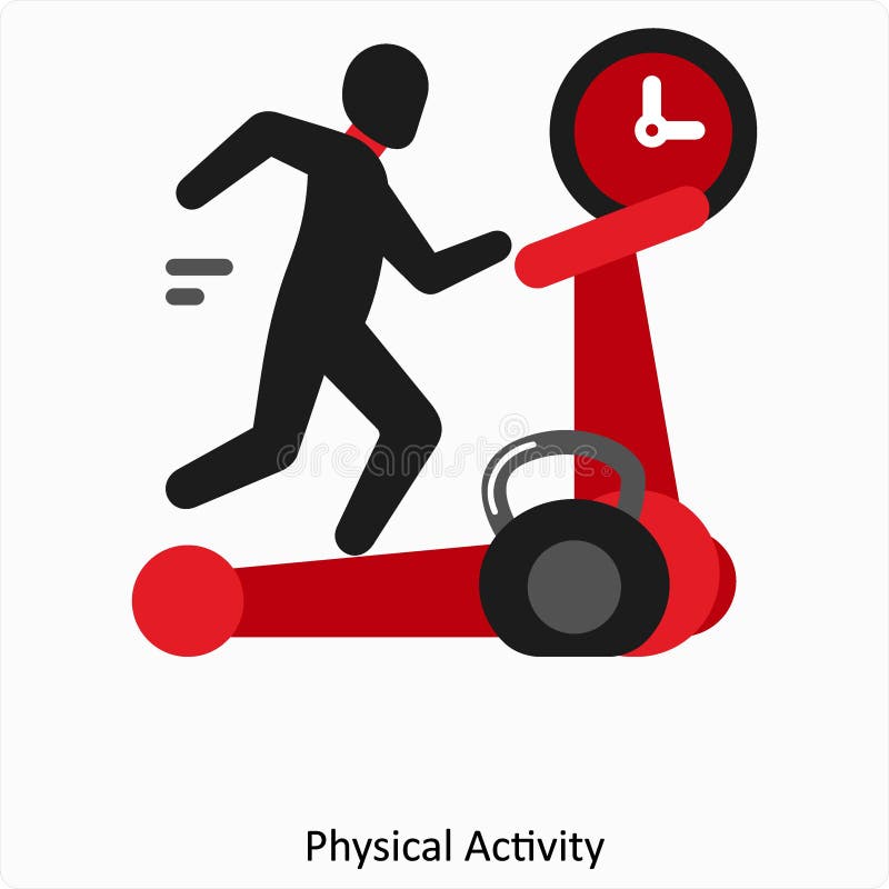 Physical Activity stock vector. Illustration of concept - 266392615