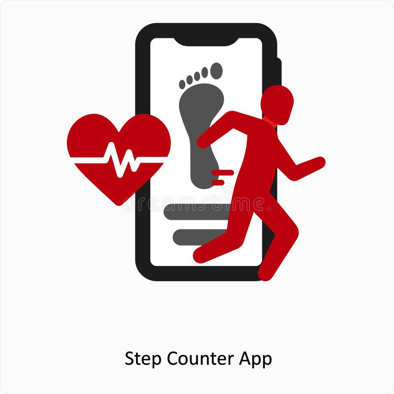 Step Counter Stock Illustrations – 1,368 Step Counter Stock ...