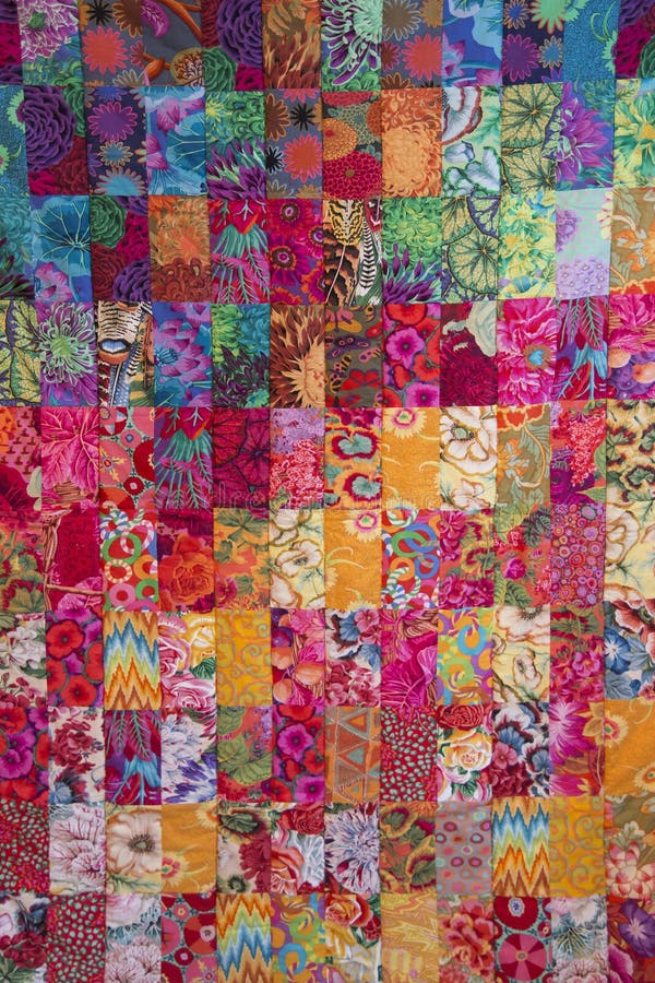 Handmade Quilt stock image. Image of symmetrical, stitched - 6920403
