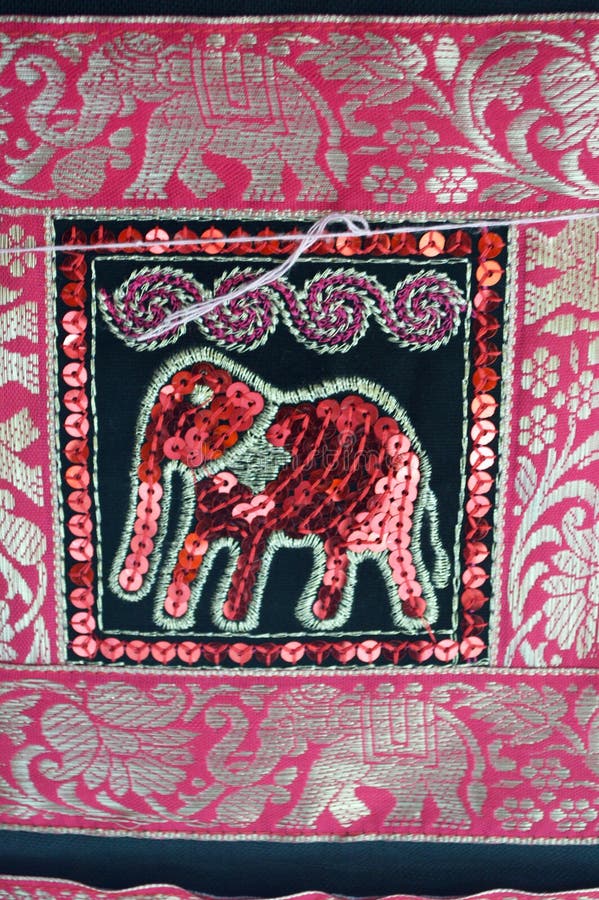 Beautiful Handmade Turkish Elephant Carpet Stock Photo - Image of ...