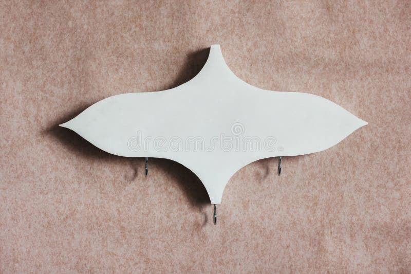 Beautiful Handmade Wooden Hanger. Decorative Hanger for Home Stock ...