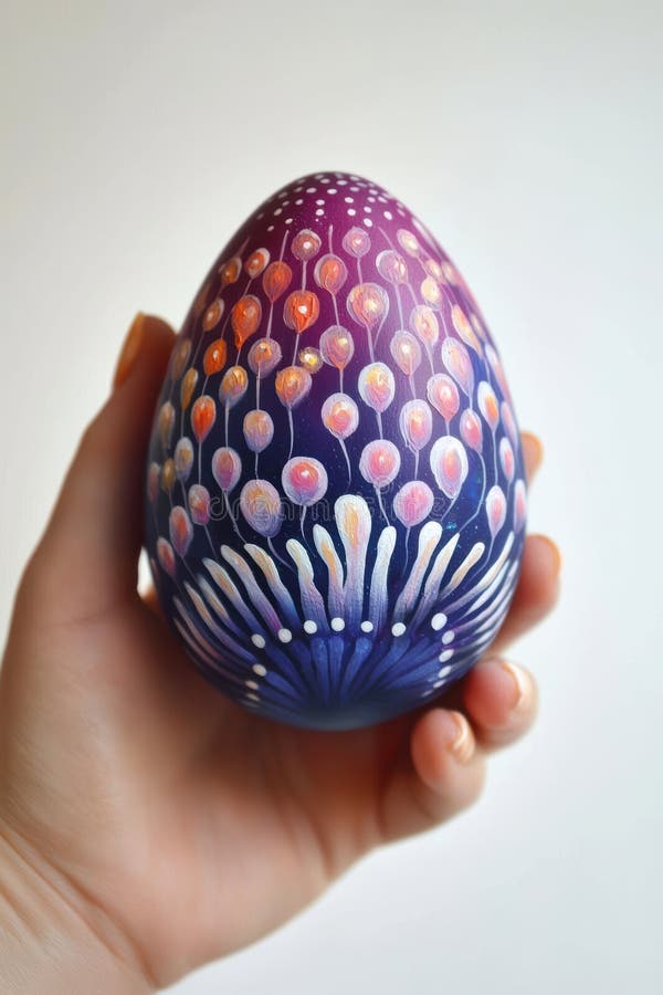 This is a Beautiful HandPainted Decorative Easter Egg that is Truly a ...