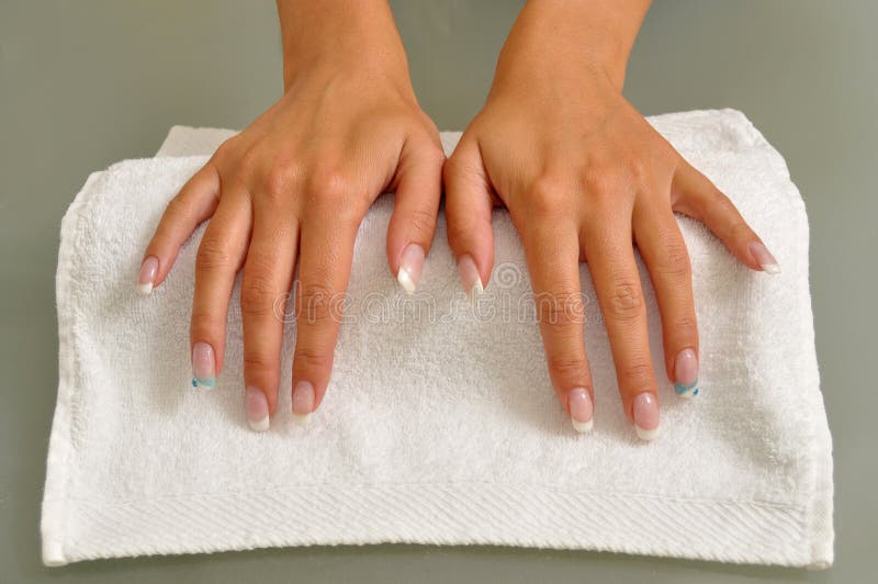 Beautiful hands with nails stock photo. Image of activity - 27730000