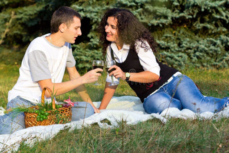 Beautiful Happy Love Couple Stock Photo - Image of cute, outdoor: 24055256