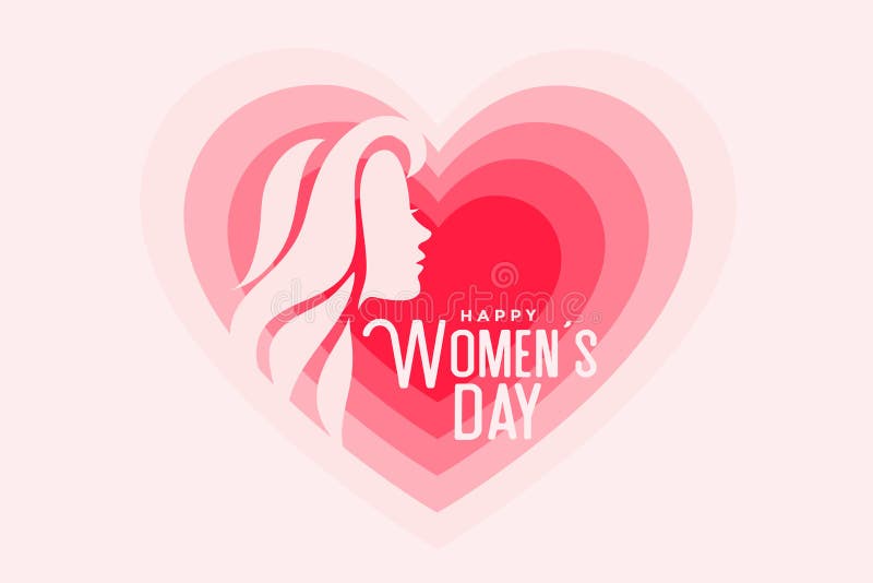 Beautiful Happy Womens Day Event Poster Design Stock Vector ...