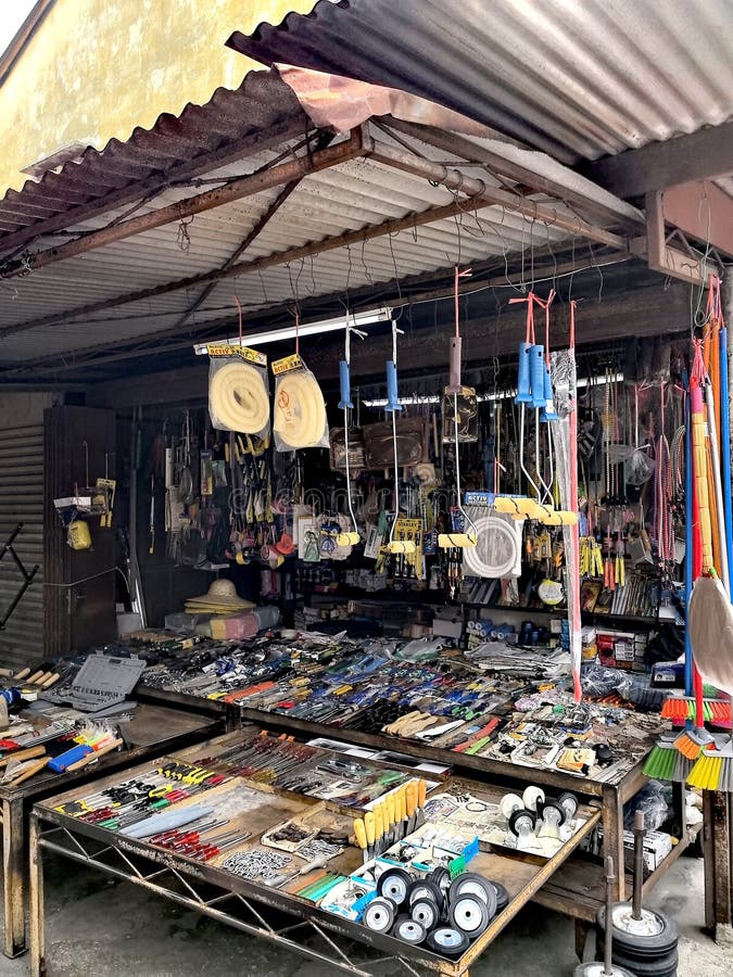 Beautiful Hardware Store, Georgetown, Penang, Malaysia. Stock Image - Image of hardware ...