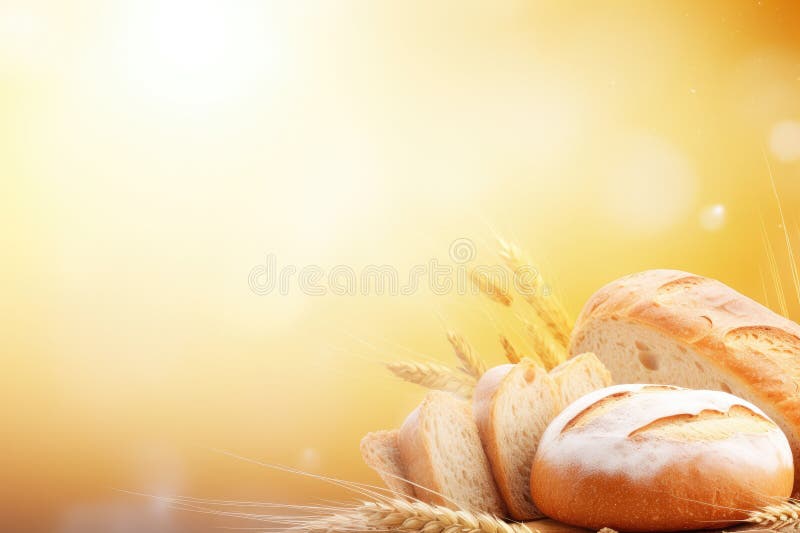 Beautiful, Healthy and Healthy Bread Stock Photo - Image of flour ...