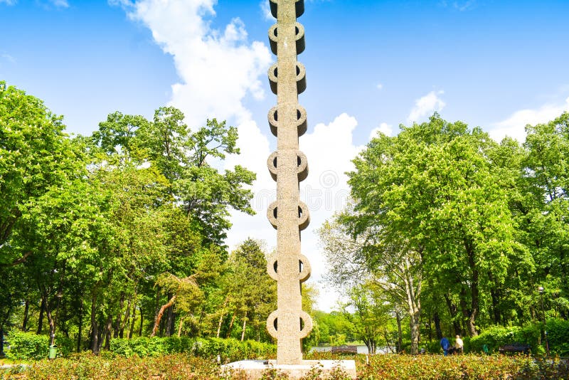 Beautiful Herastrau Park from Bucharest, Romania in a Spring Day Stock ...