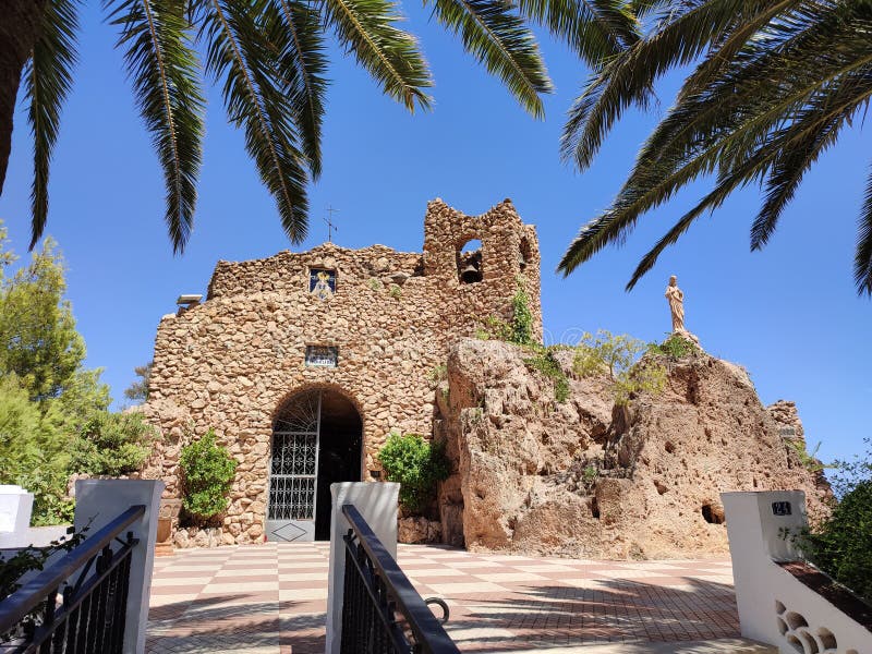 Beautiful Hermit Religious Place Stock Image - Image of place ...