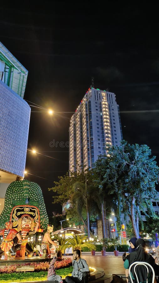 Beautiful High Building at Square Town Editorial Image - Image of ...