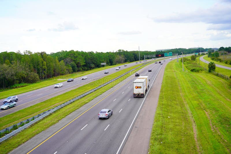 A Beautiful Highway in Florida Editorial Photo - Image of nature ...